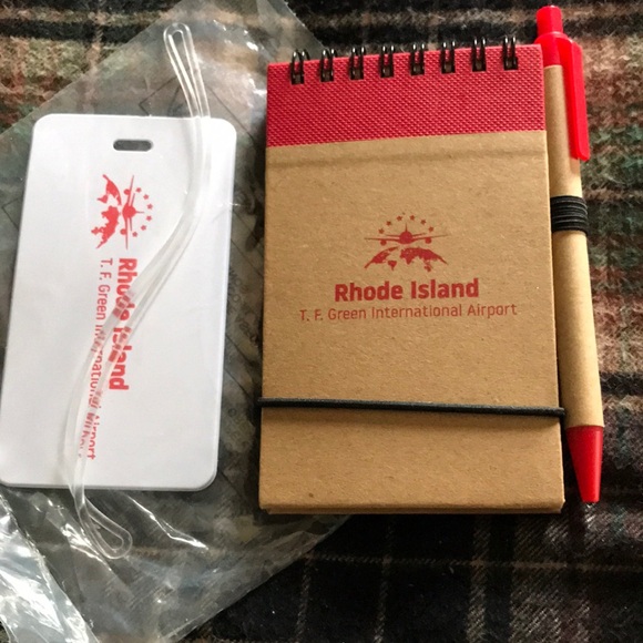 Office | Nwt International Airport Luggage Tag And Notepad Set | Poshmark